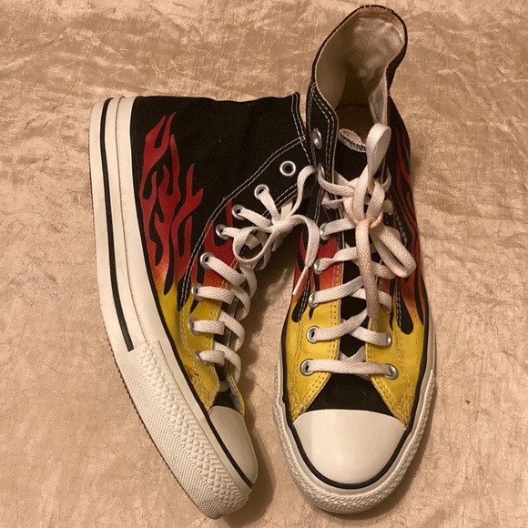 Converse | Shoes | Converse Chuck Taylor All Star Hi Flames H731 | Poshmark
